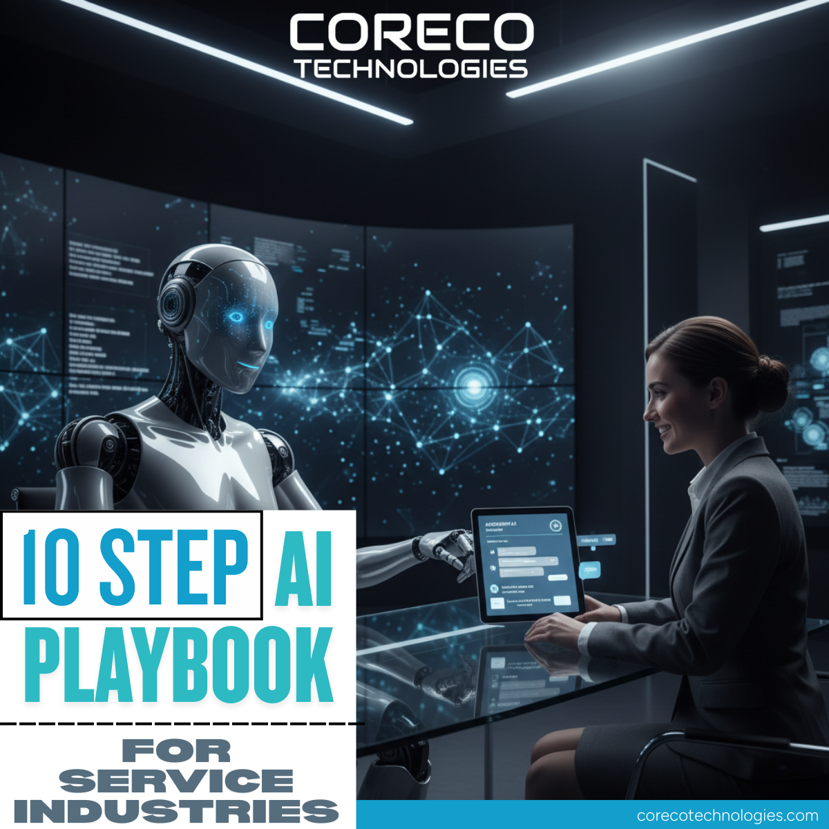 10 Step AI Playbook for Service Industries - CoReCo Technologies